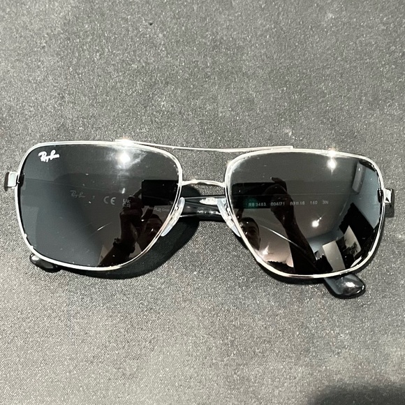 Ray-Ban | Accessories | Rayban Silver Frame Sunglasses | Poshmark